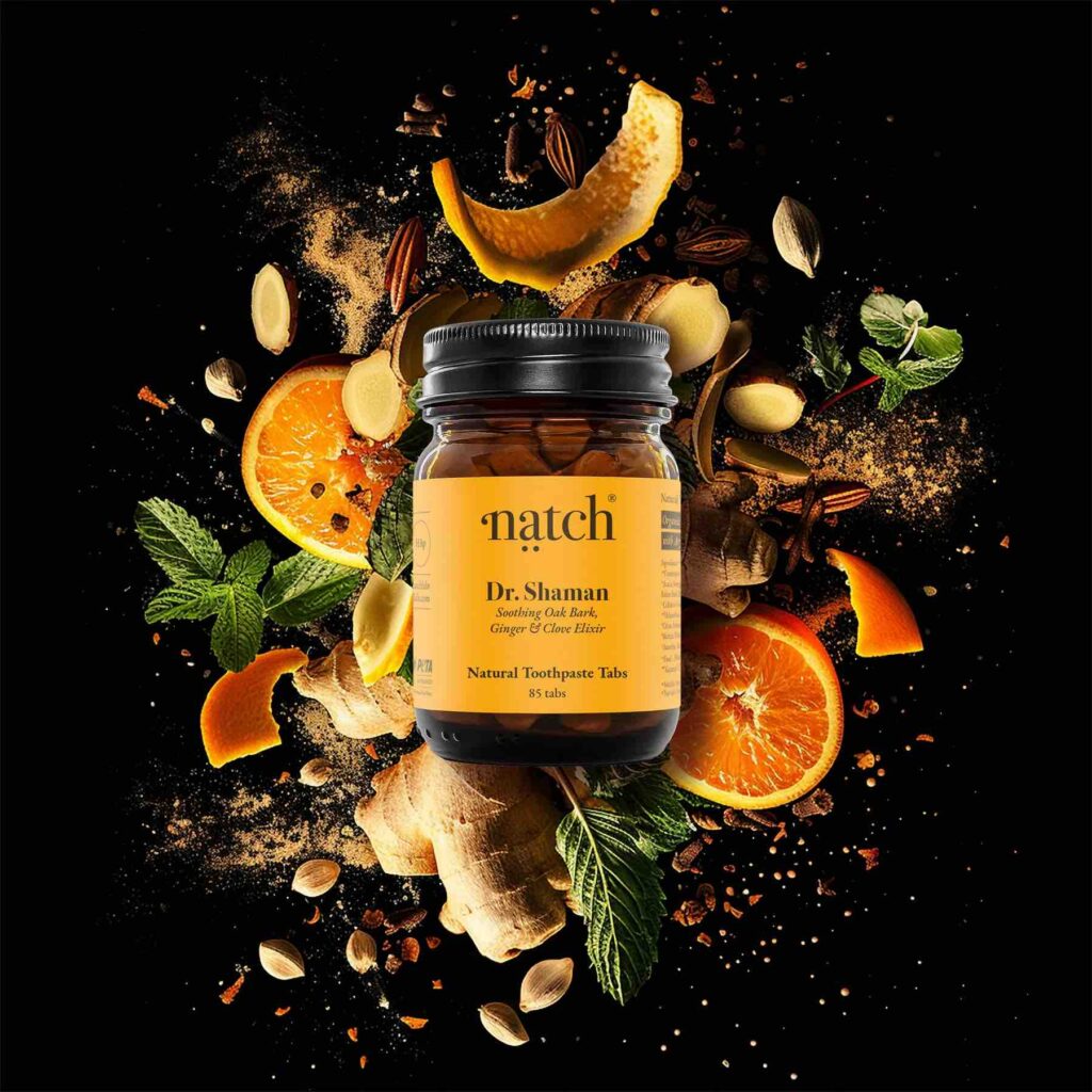 NATCH - Dr. Shaman Miniflasche (Zahnpasta Tabs) - Relax & Heal